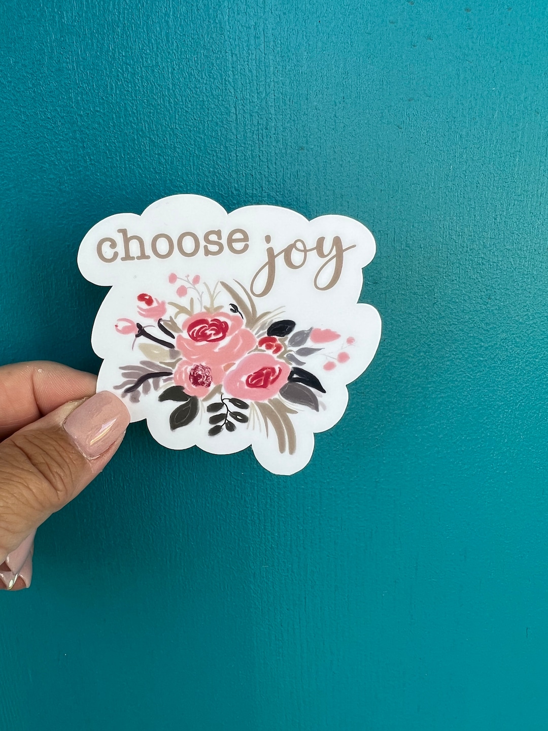 Choose Joy Vinyl Sticker || Water Bottle, Laptop, Window, Skateboard ...