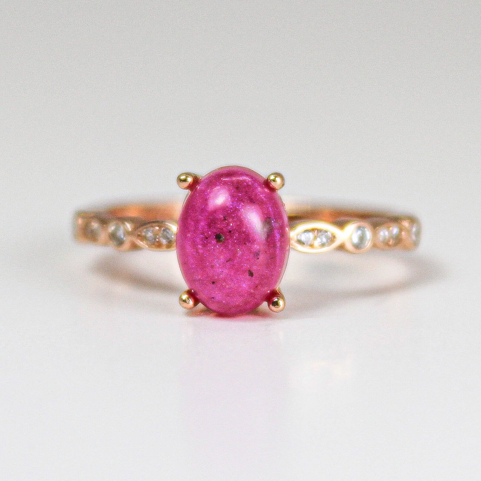 Ashes Ring Cremation Ring Pet Ashes Pet Cremation Ring Pet - Etsy