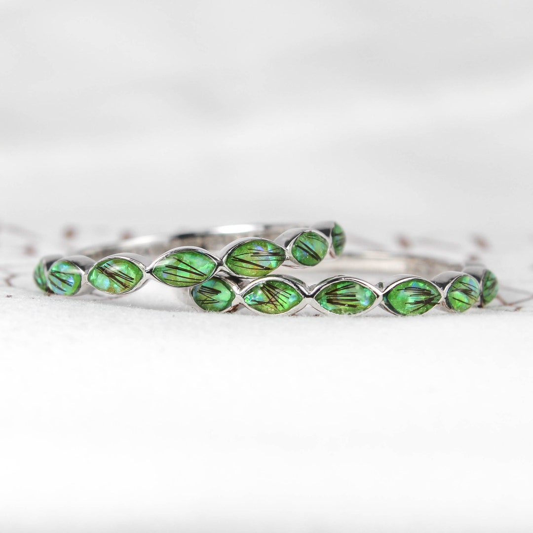 Personal Dog Keepsake, Dog Hair Keepsake Ring, Remember Me Ring, Dainty ...