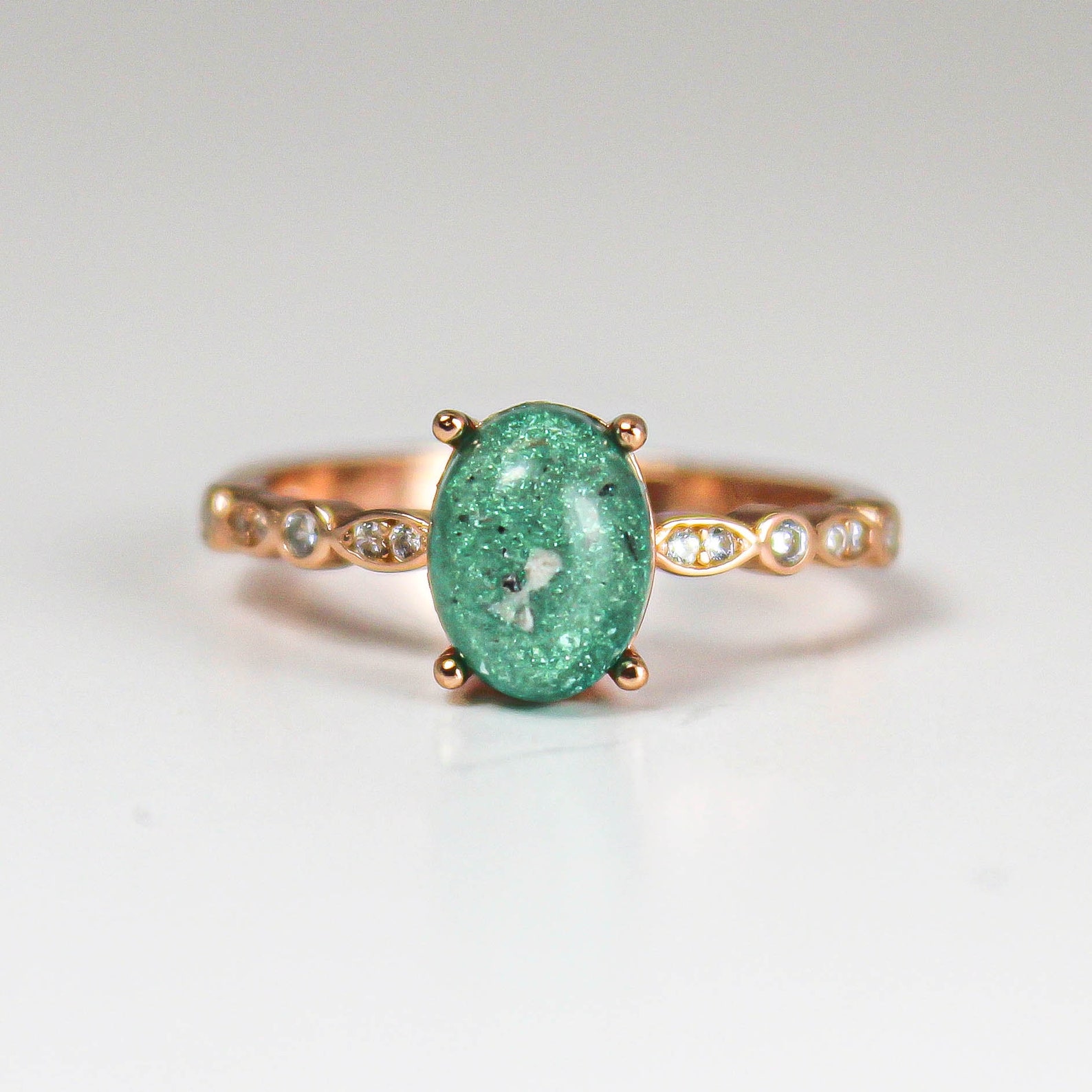 Ashes Ring Cremation Ring Pet Ashes Pet Cremation Ring Pet - Etsy