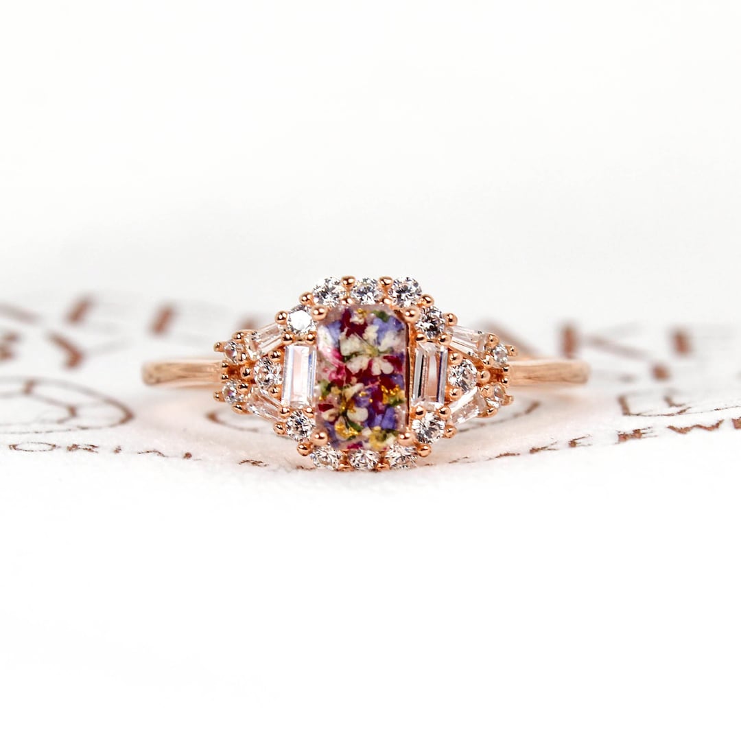Custom Ring Bridal Bouquet Preservation, Jewelry With Bridal Flowers ...