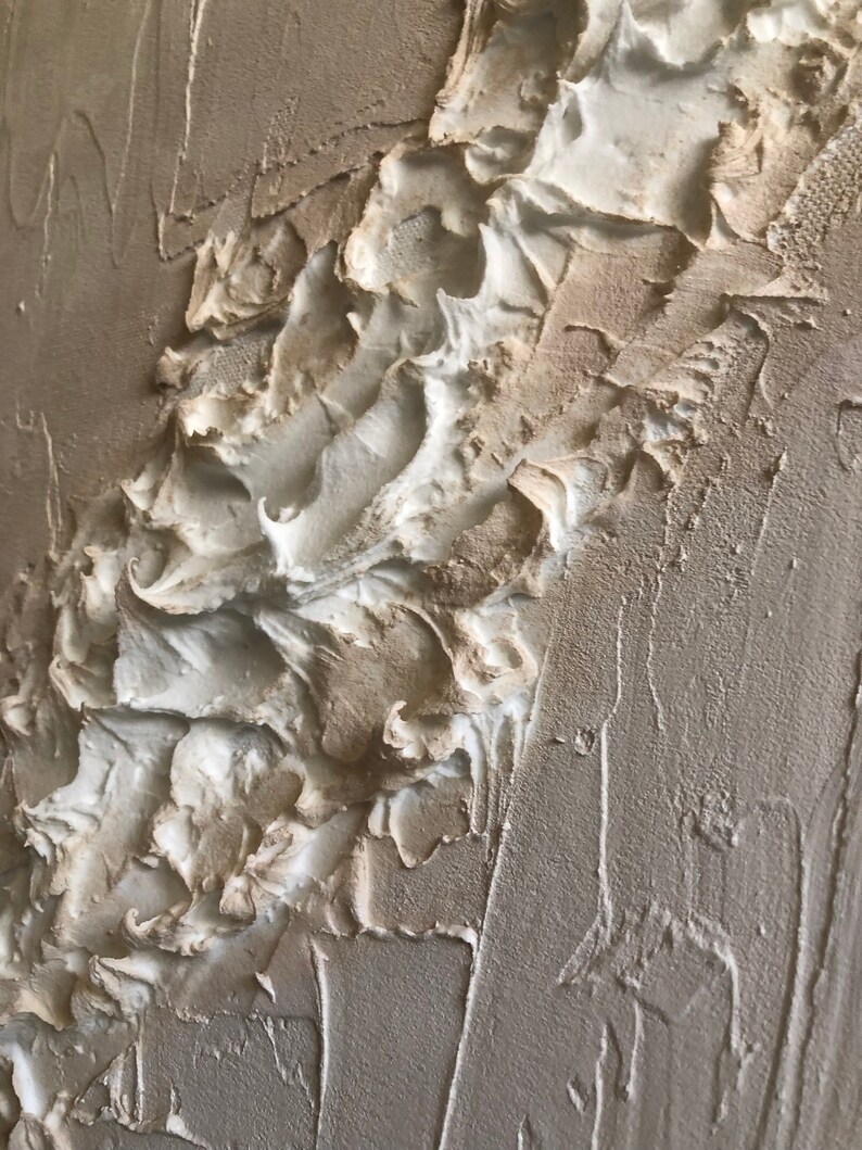 Textured Plaster Abstract Painting - Etsy