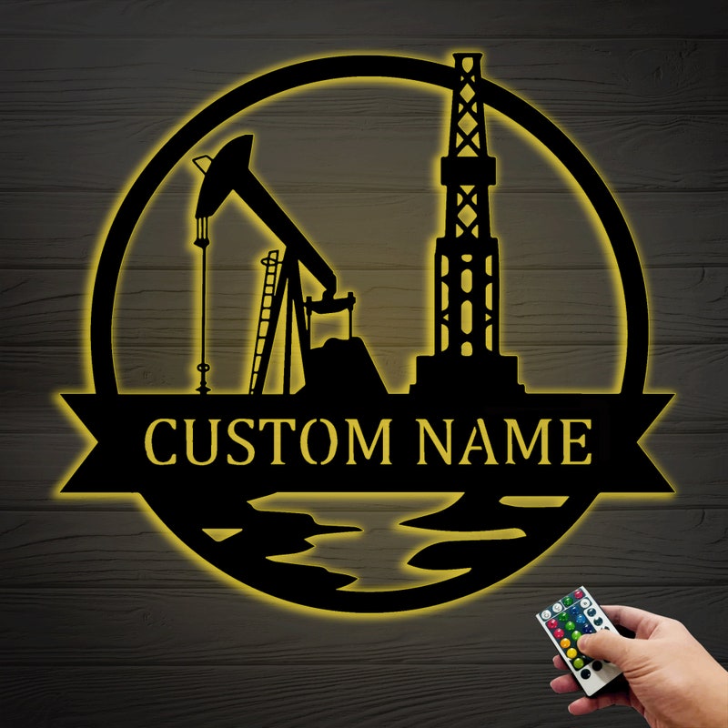 Oil Field - Etsy