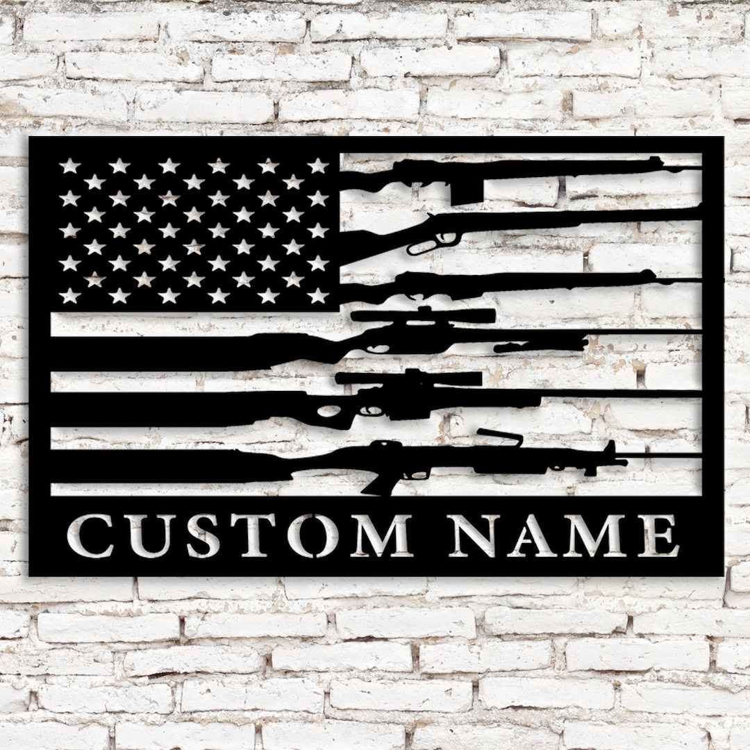 Custom Gun Room Sign, Sign for Guns, Gun Decor,decor for Firearms ...