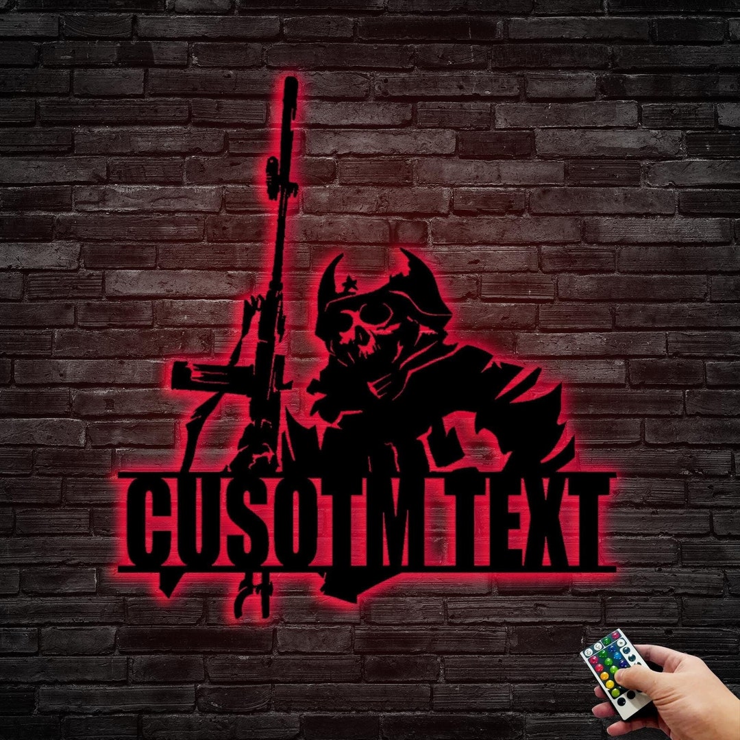 Personalized Soldiers Metal Wall Art,custom Military Soldiers Sign ...