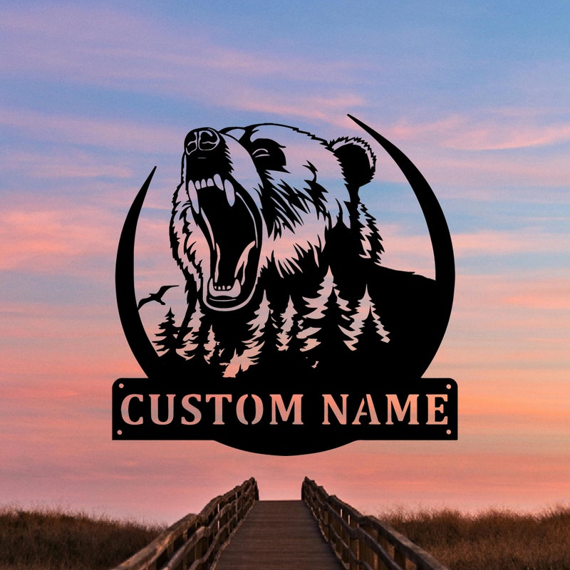 Bear Signs - Etsy