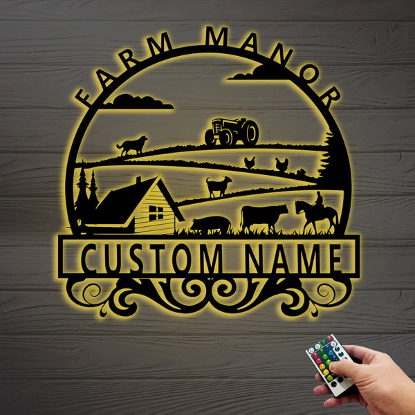 Metal Farm Signs - Etsy