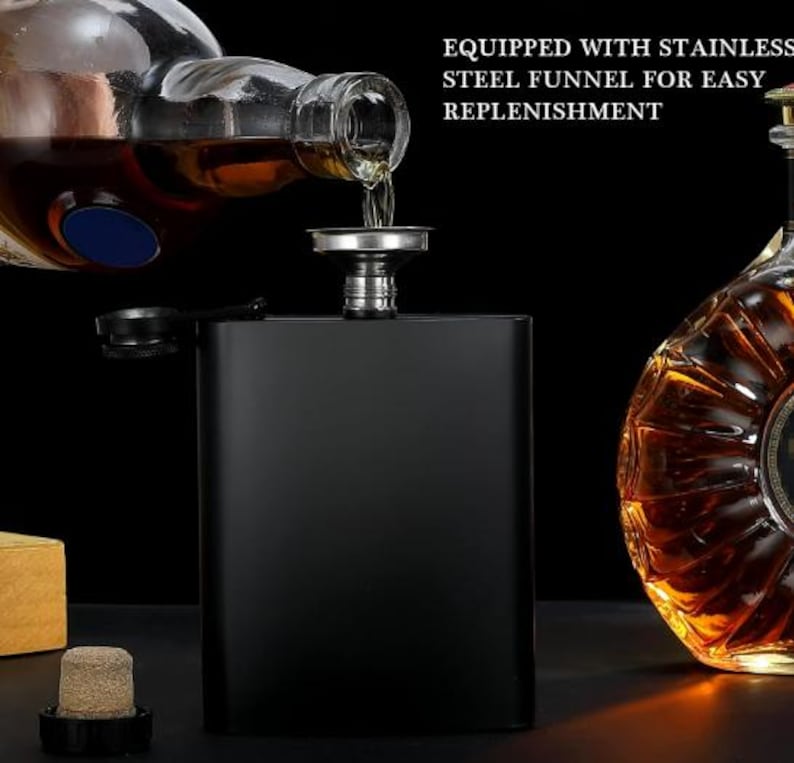 Las Vegas Raiders Flask Set: Engraved Stainless Steel With Keychain ...
