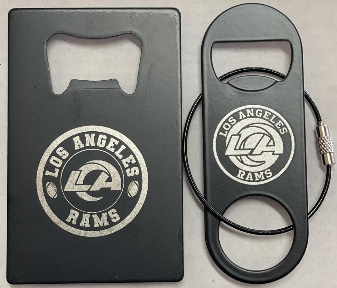 Personalized LA Rams Flask Set: Engraved Gift for Football Fans - Etsy