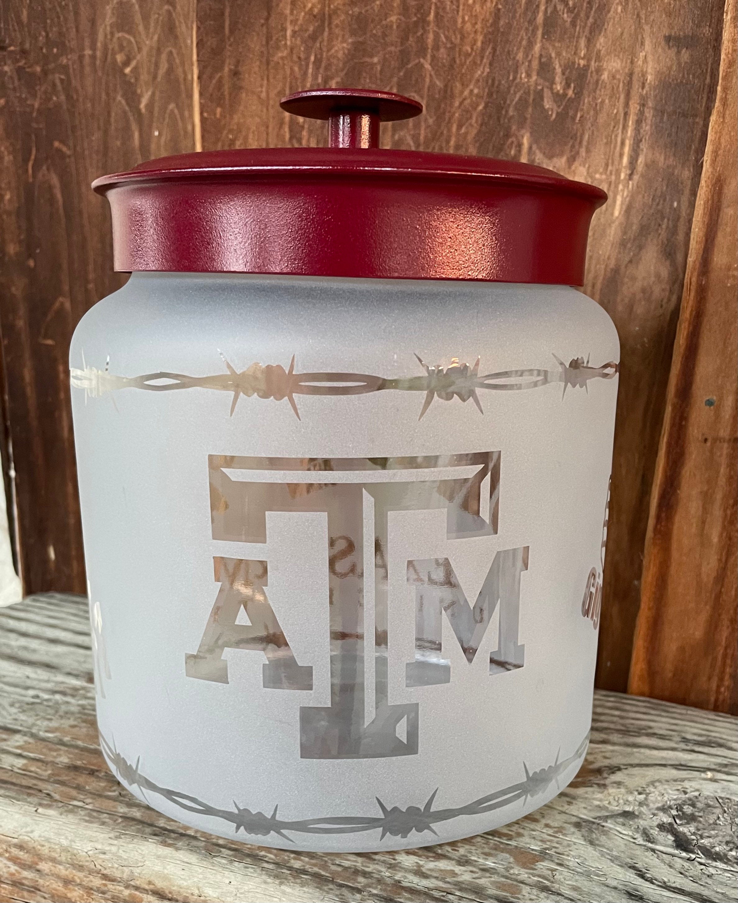 Texas A&M Cookie Jar - Etsy