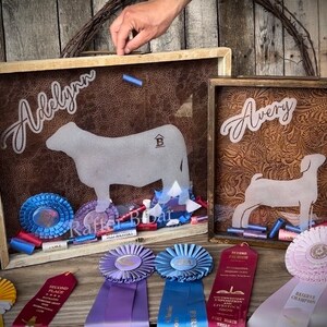 Ribbon Keepsake Shadow Box - Etsy