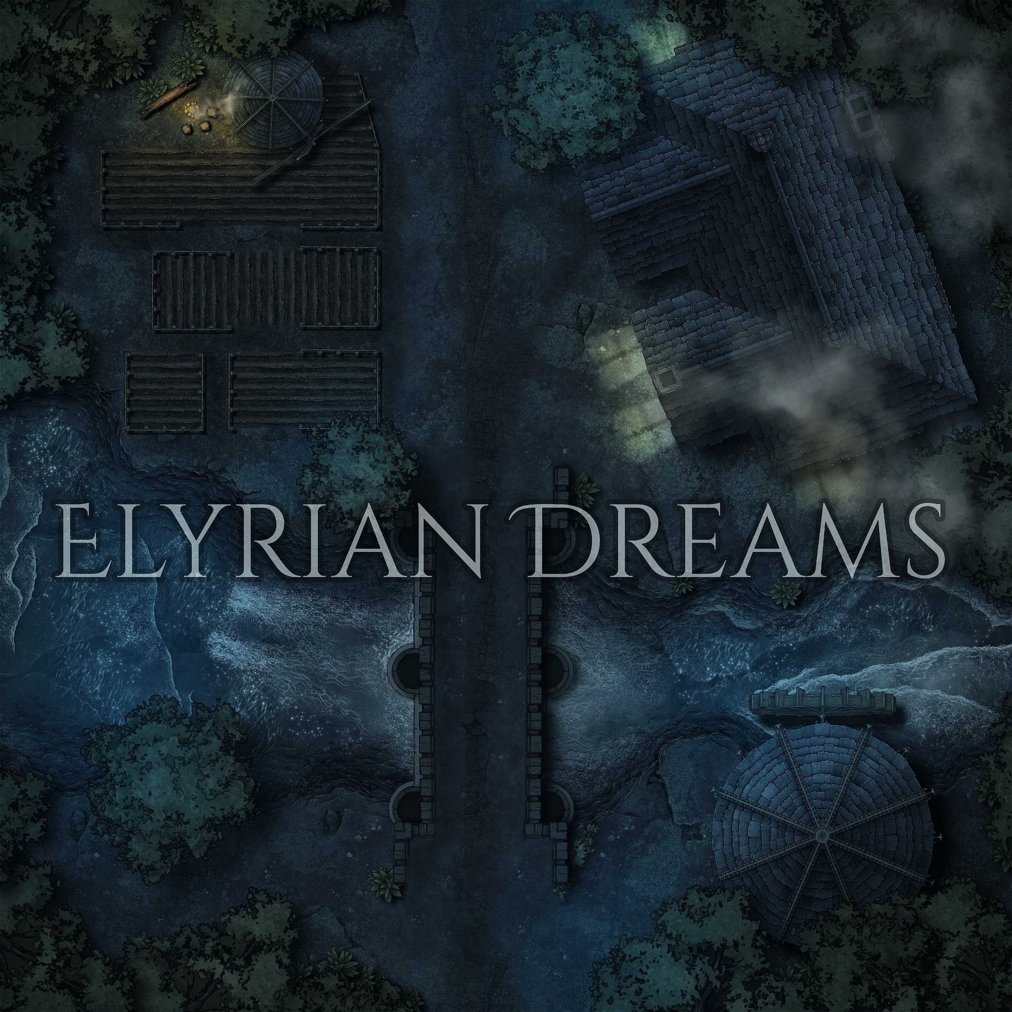 River Wilds, 4k Digital, TTRPG, Interconnected, Map, Pack, D&D, Roll20 ...