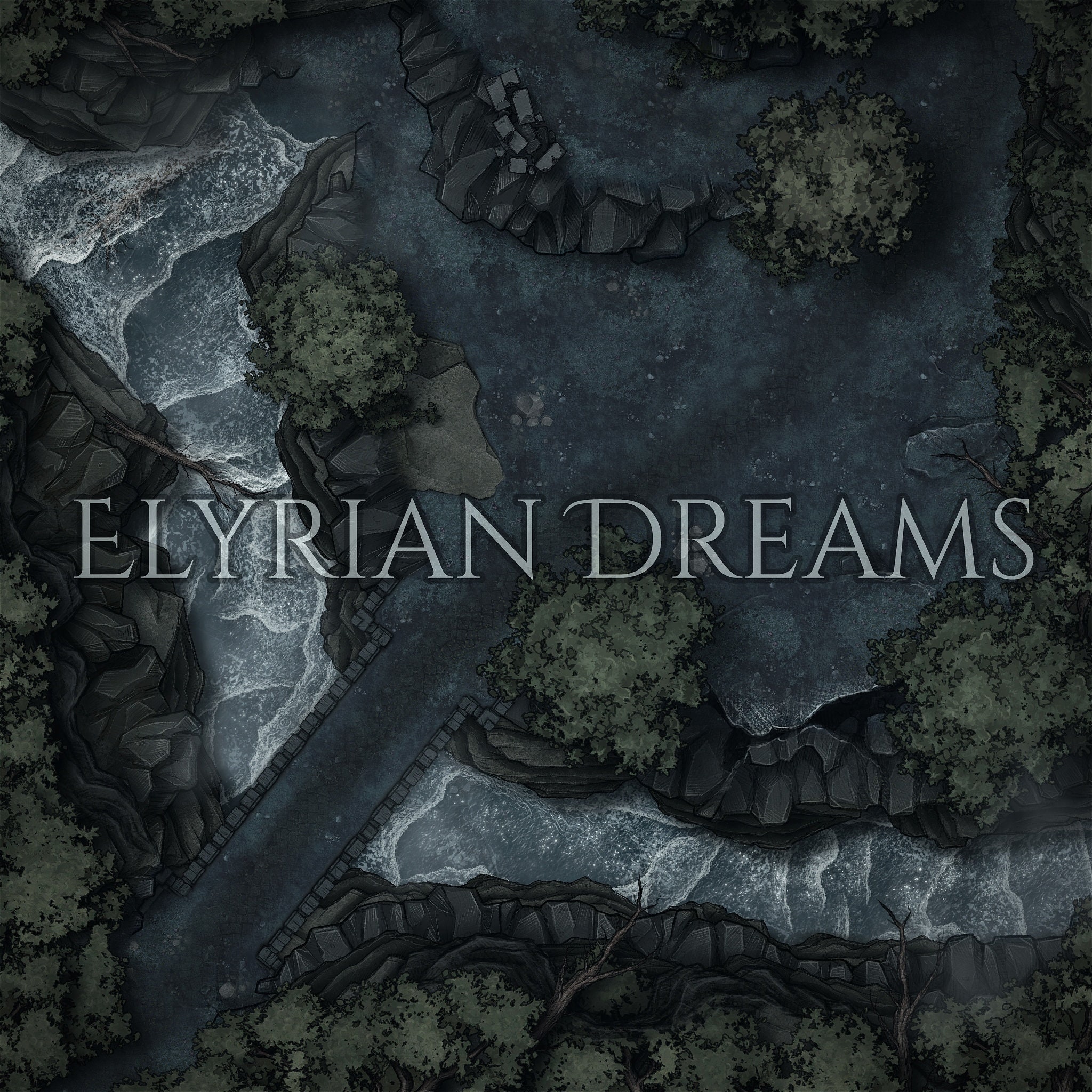 River Wilds, 4k Digital, TTRPG, Interconnected, Map, Pack, D&D, Roll20 ...