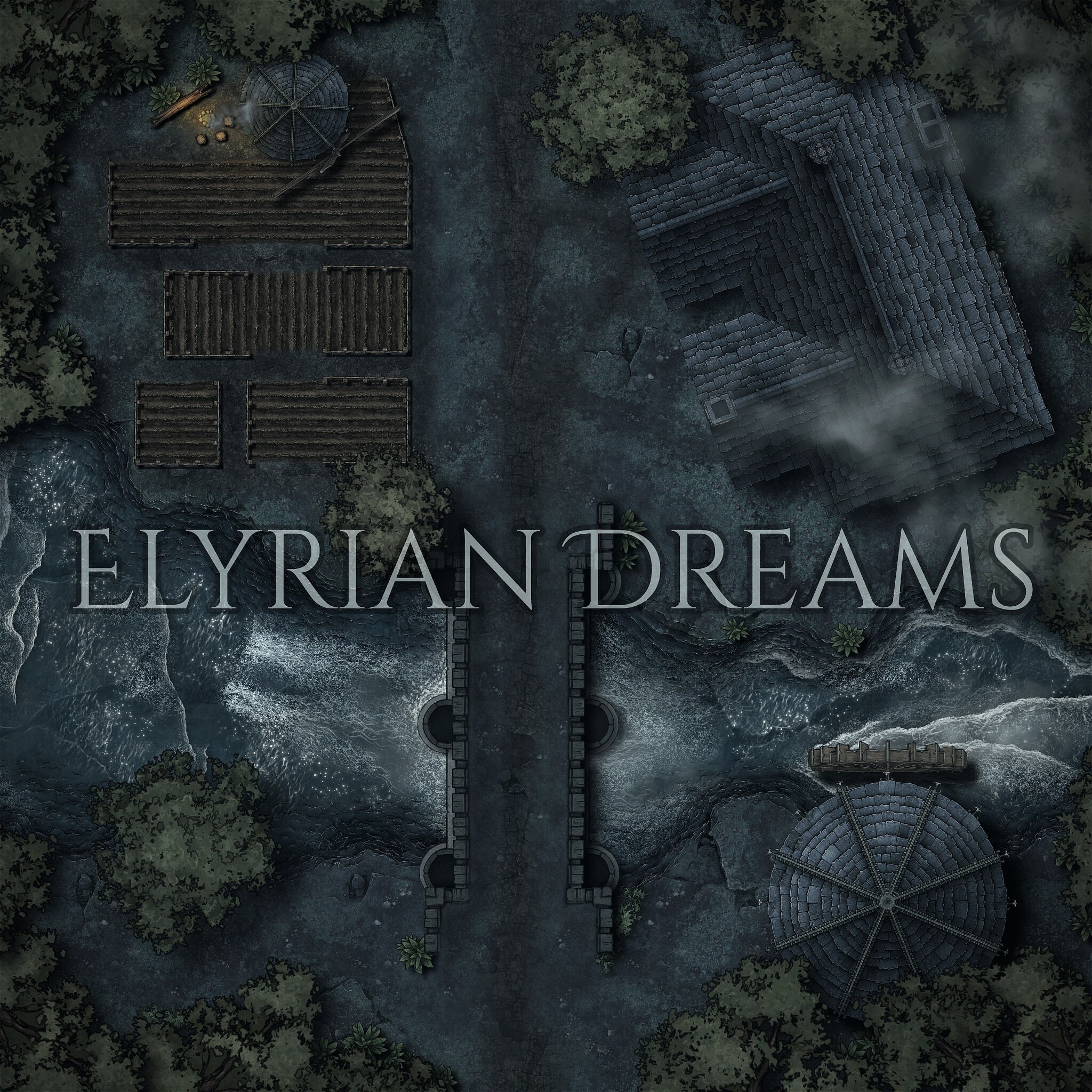 River Wilds, 4k Digital, TTRPG, Interconnected, Map, Pack, D&D, Roll20 ...