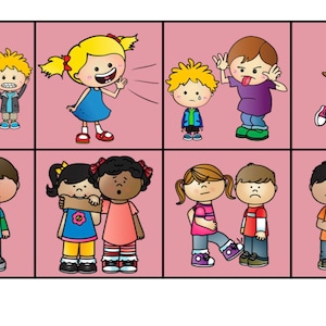 Visuals Communication Cards - Lenyard / Strip - Non Verbal ...