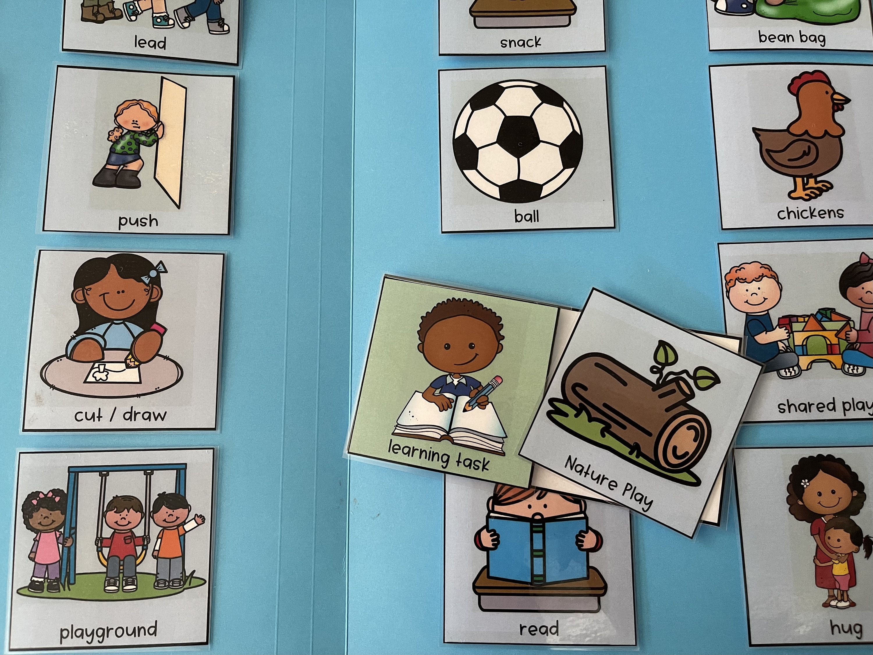 Visuals Communication Cards - Lenyard / Strip - Non Verbal ...