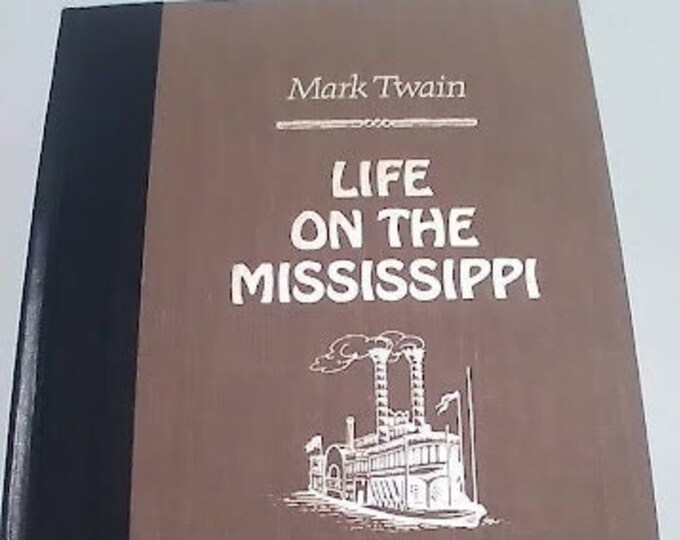 Life on the Mississippi by Mark Twain 1987 - Etsy