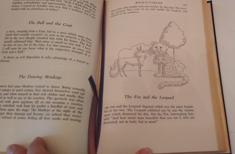 Aesop's Fables Illustrated International Collectors Library 1968 - Etsy