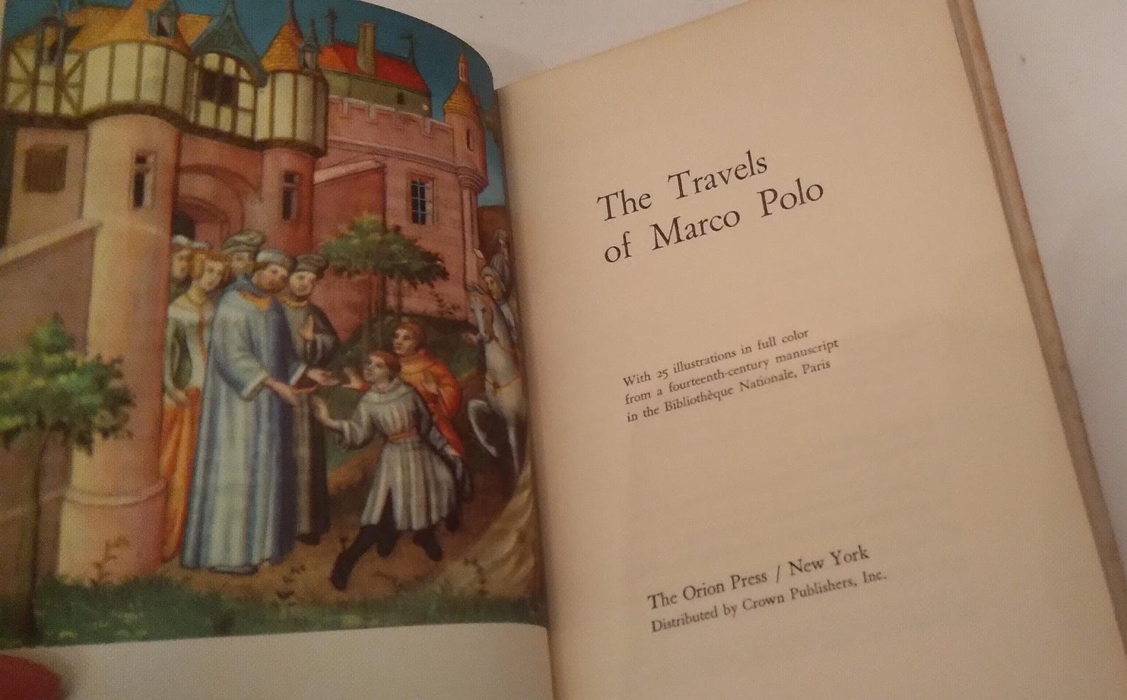 The Travels of Marco Polo Illustrated Circa 1950s - Etsy