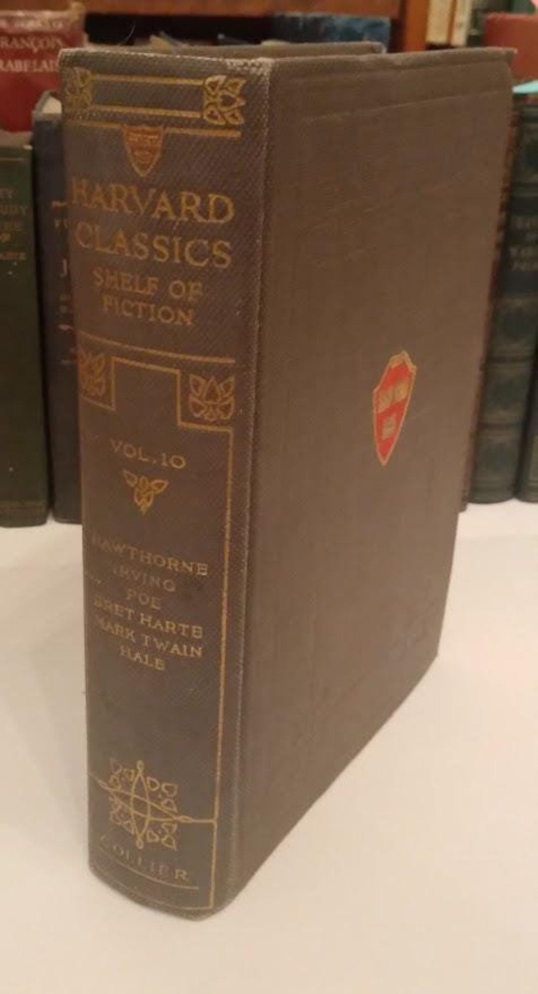 1917 Harvard Classics Shelf of Fiction Volume 10: Eagar Allan Poe, Mark ...