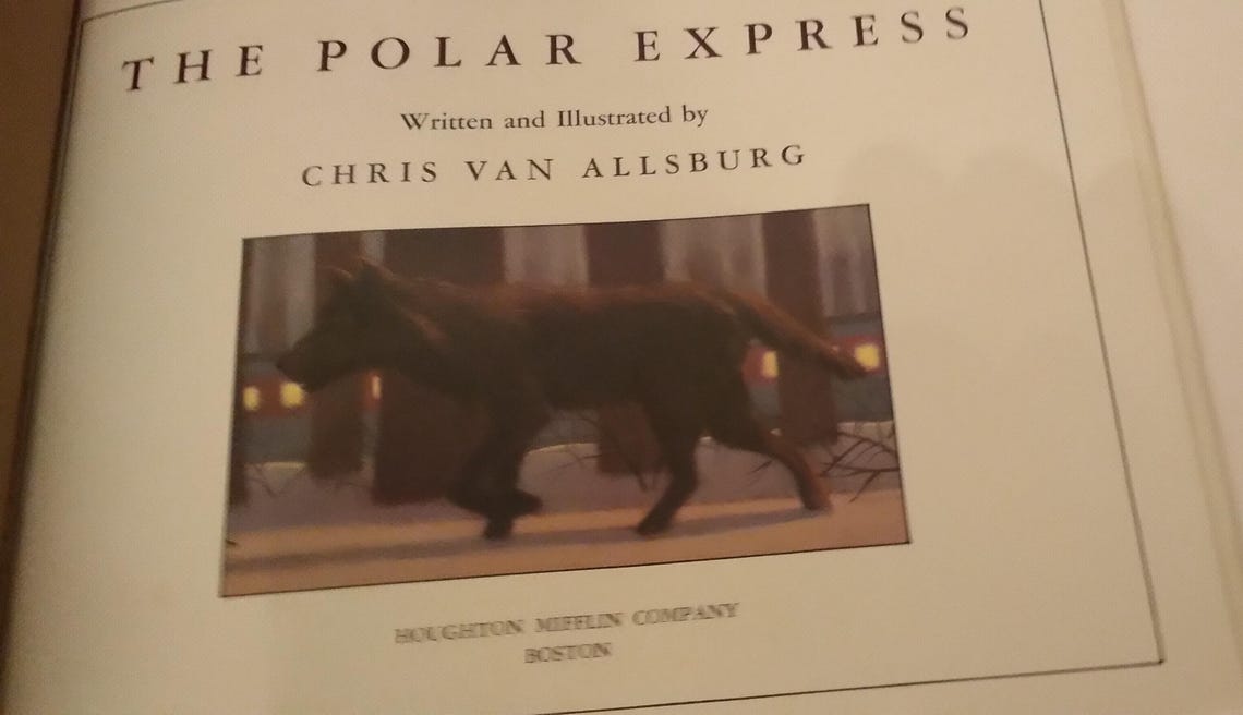 The Polar Express Chris Van Allsburg 1985 - Etsy