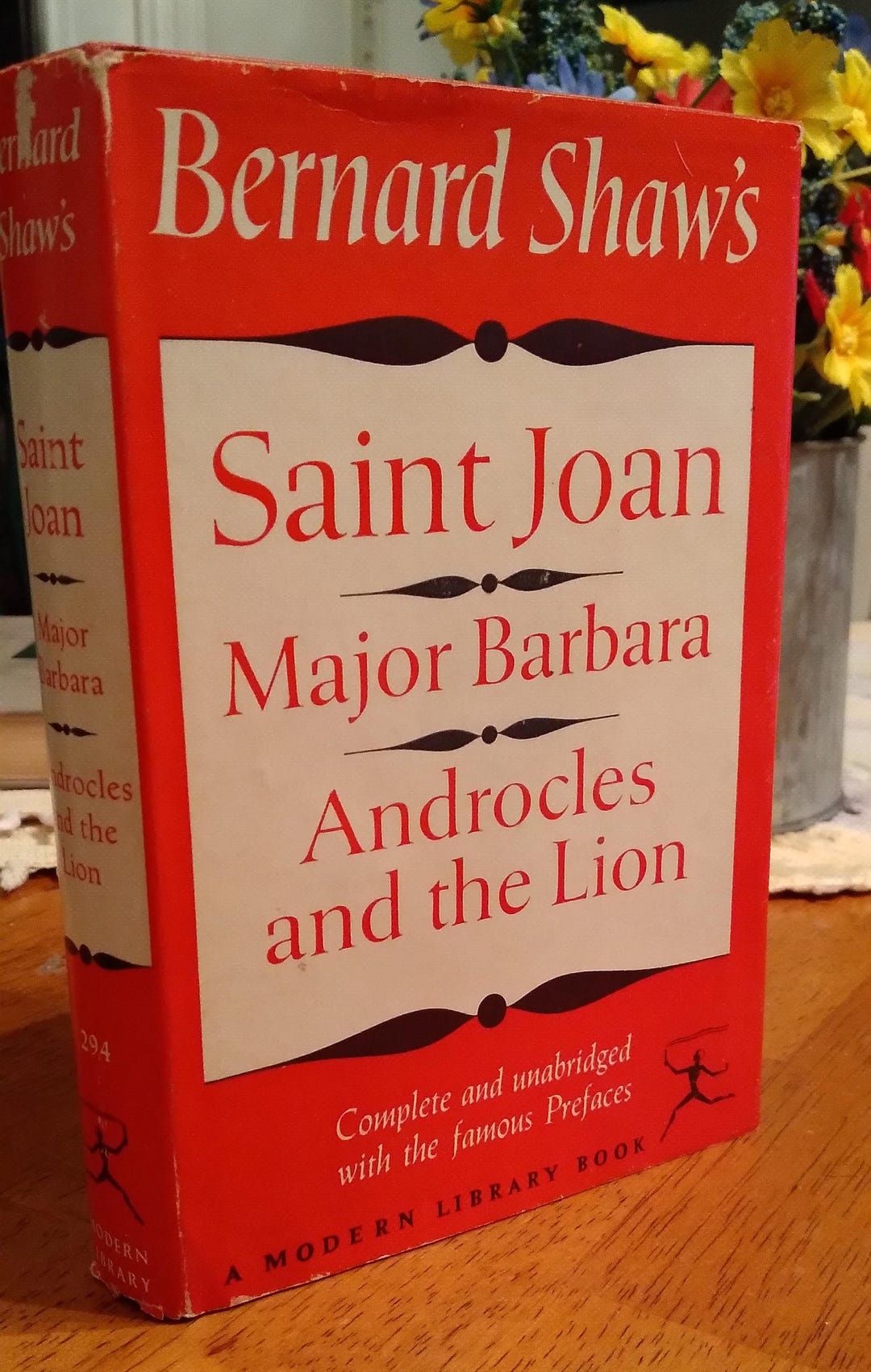 Bernard Shaw's Saint Joan, Major Barbara and Androcles and the Lion the ...