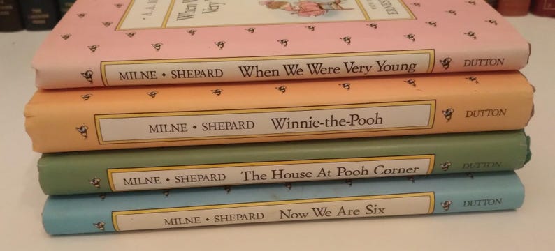 Winnie-the-pooh, the House at Pooh Corner, When We Were Very Yong and ...