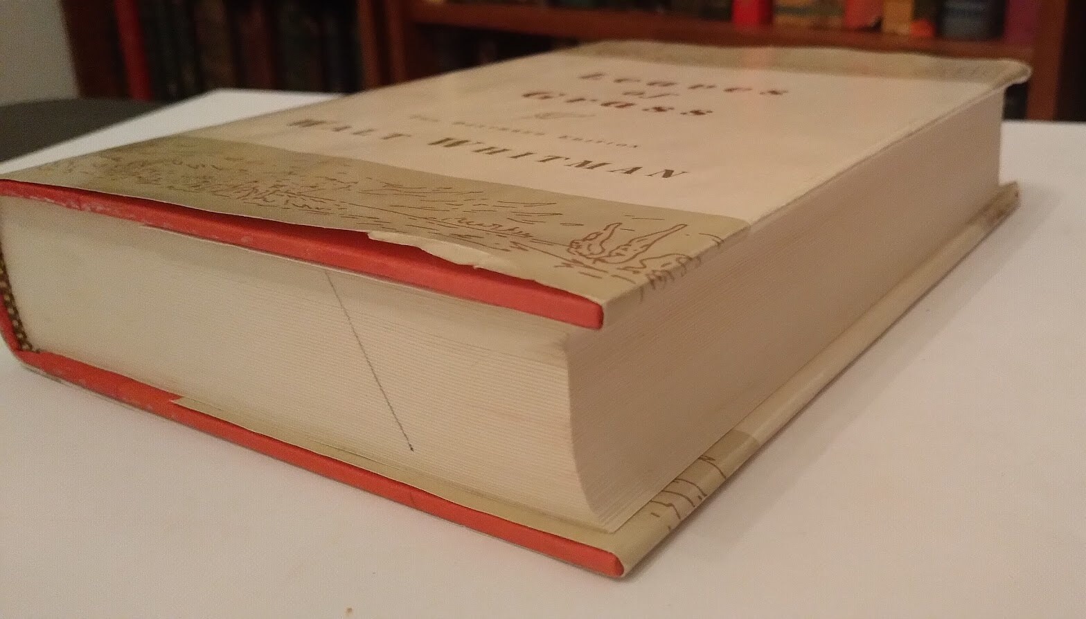 Leaves of Grass. Deathbed Edition. Walt Whitman. Hardcover W/dust ...