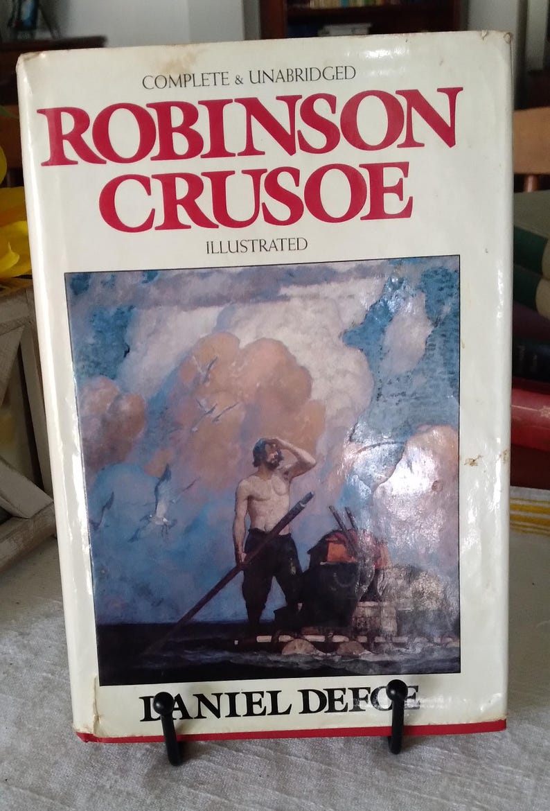 Robinson Crusoe Illustrated by J.D. Watson 1982 - Etsy