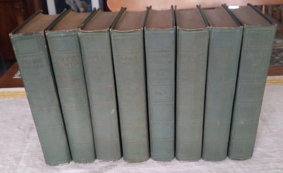 Mark Twain 8 Books: the Innocents Abroad, Following the Equator ...