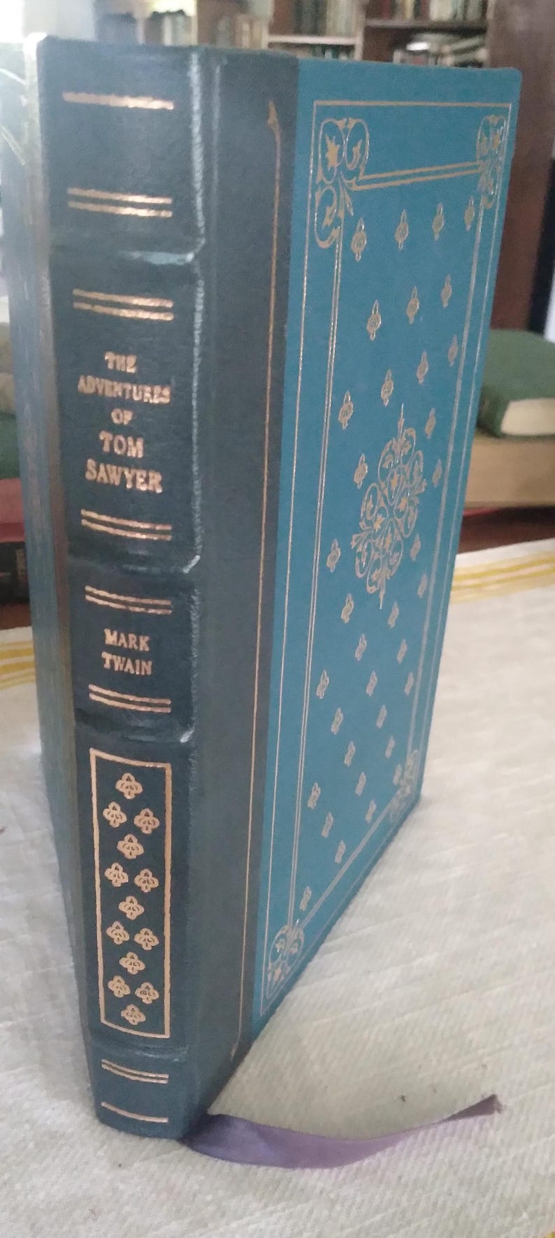 The Adventures of Tom Sawyer Mark Twain Franklin Library 1983 - Etsy