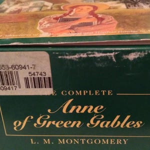 Anne of Green Gables Series by L.M. Montgomery Complete 8 Box Book Set ...