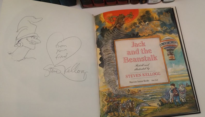 Jack and the Beanstalk Retold and Illustrated by Steven Kellogg 1991 ...