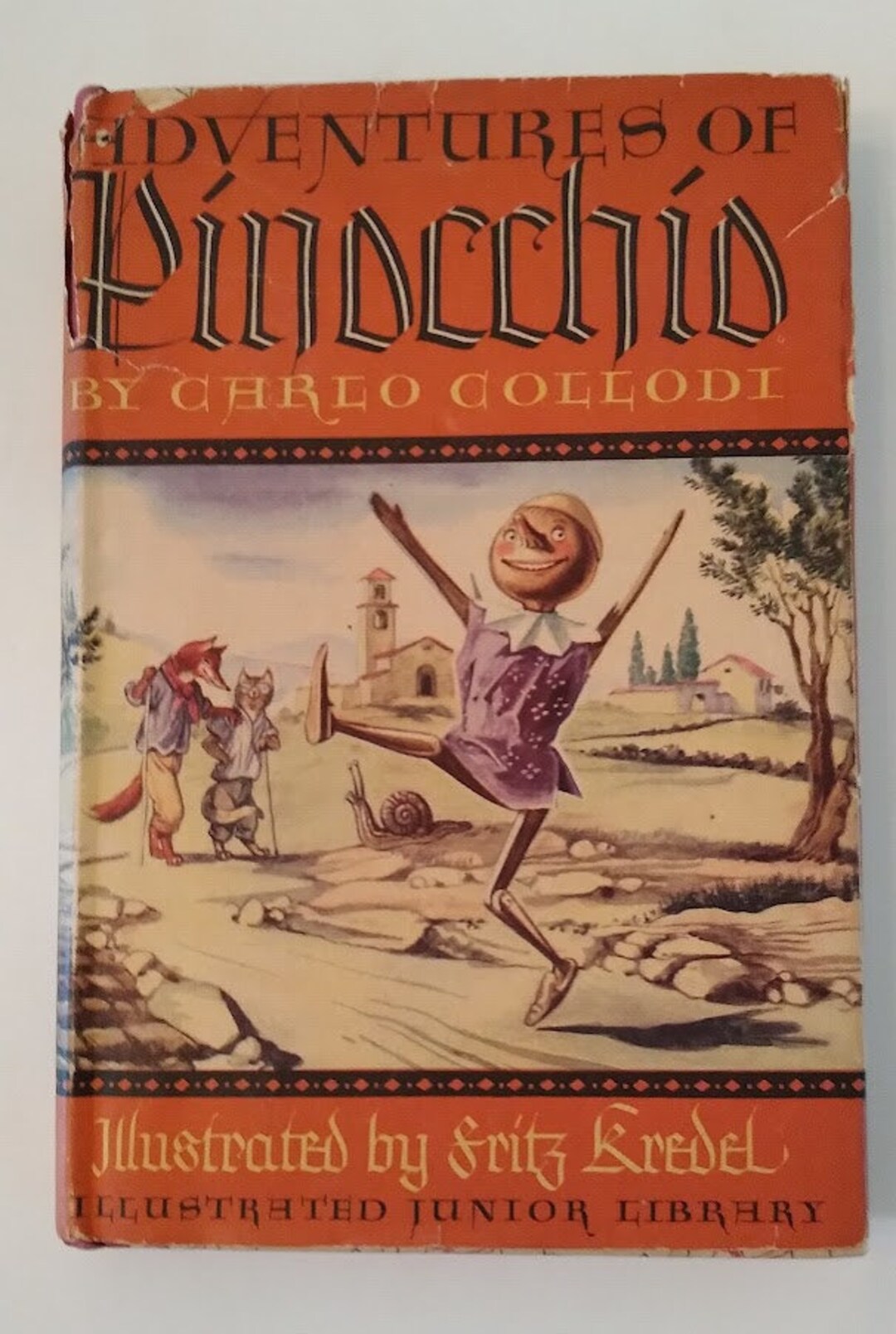 The Adventures of Pinocchio by Carlo Collodi Illustrated Junior Library ...