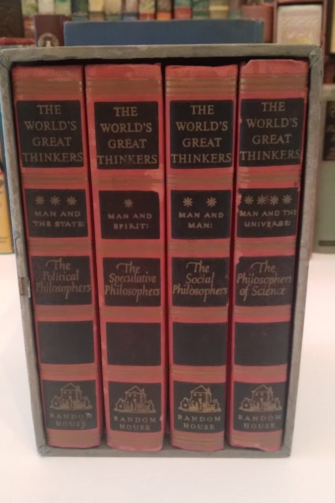 The World's Greatest Thinkers: 4 Volume Set 1947 Random House W ...