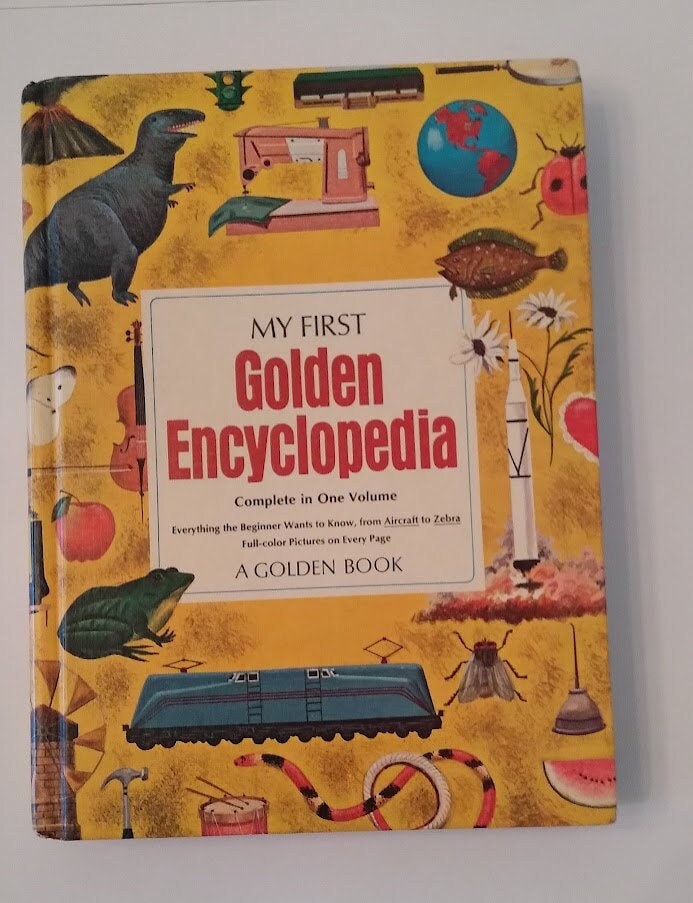My First Golden Encyclopedia by Jane Werner Watson 1974 - Etsy