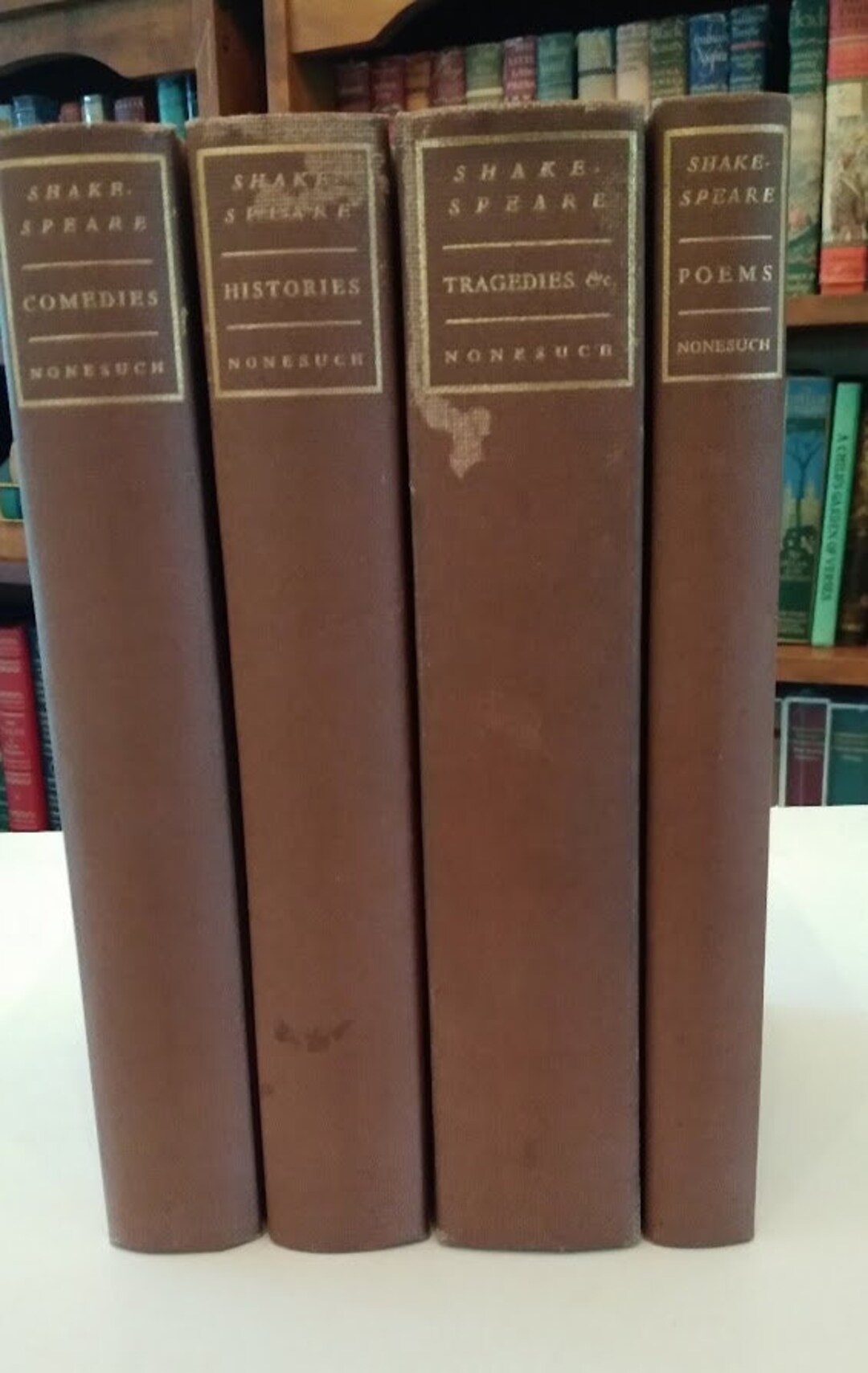 The Complete Works of William Shakespeare 1953 the Nonesuch Press: Four ...
