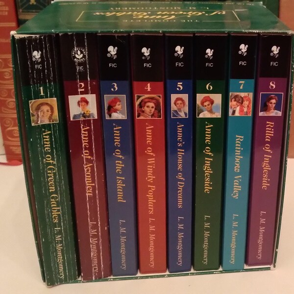 Anne of Green Gables Box Set Vintage - Etsy