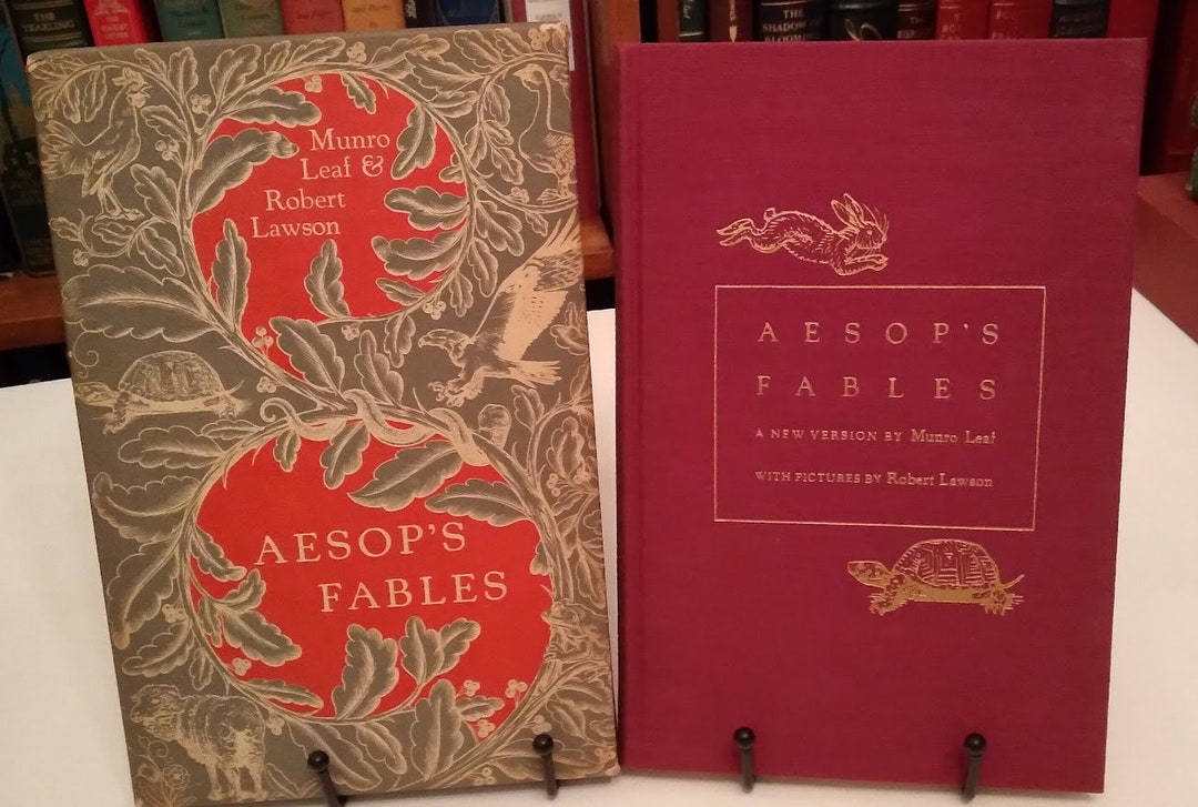 Aesop's Fables Munro Leaf Illustrated by Robert Lawson With Slipcase ...