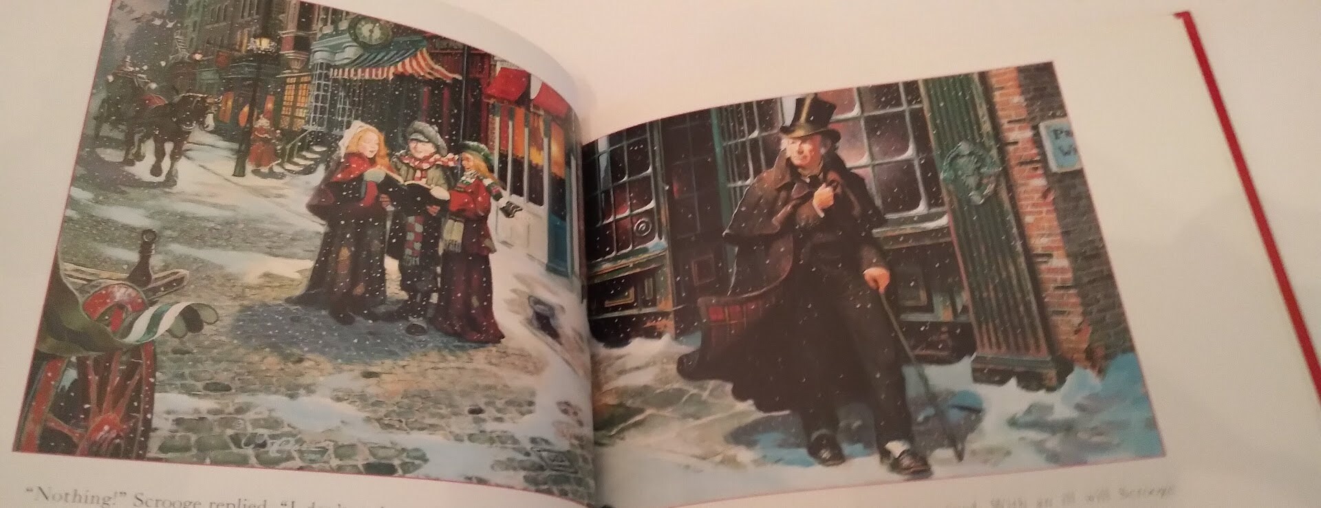 A Christmas Carol Charles Dickens Signed by Dean Morrissey Illustrator ...