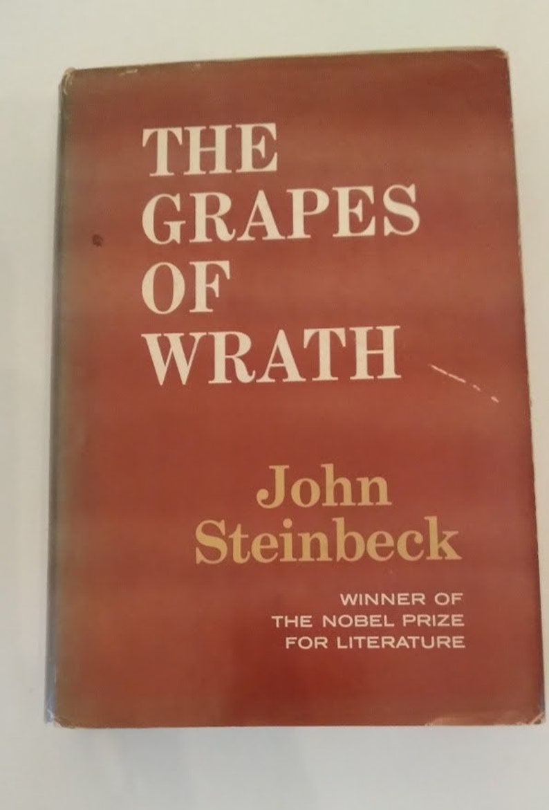 The Grapes of Wrath John Steinbeck BCE 1939 - Etsy
