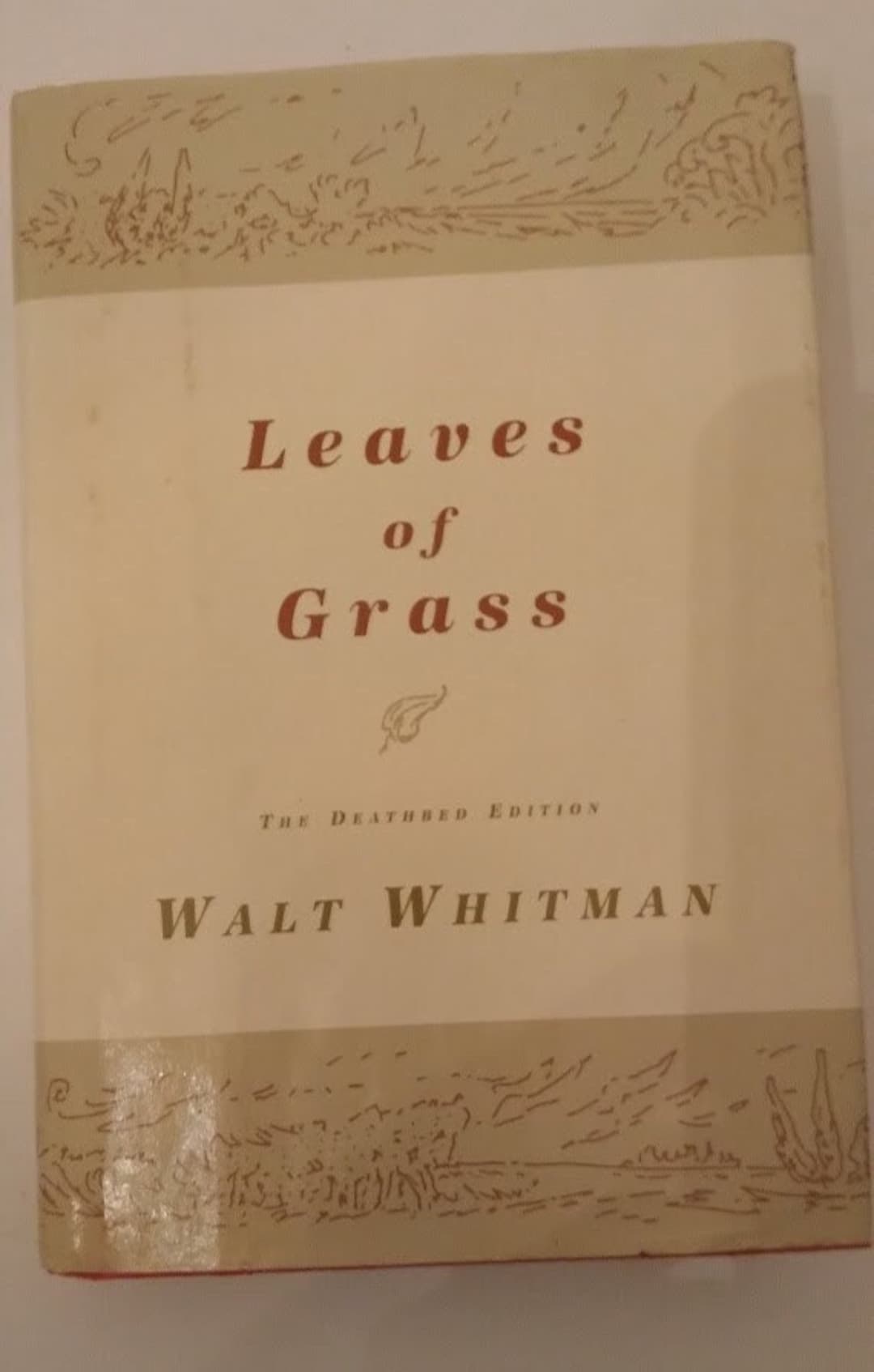 Leaves of Grass. Deathbed Edition. Walt Whitman. Hardcover W/dust ...