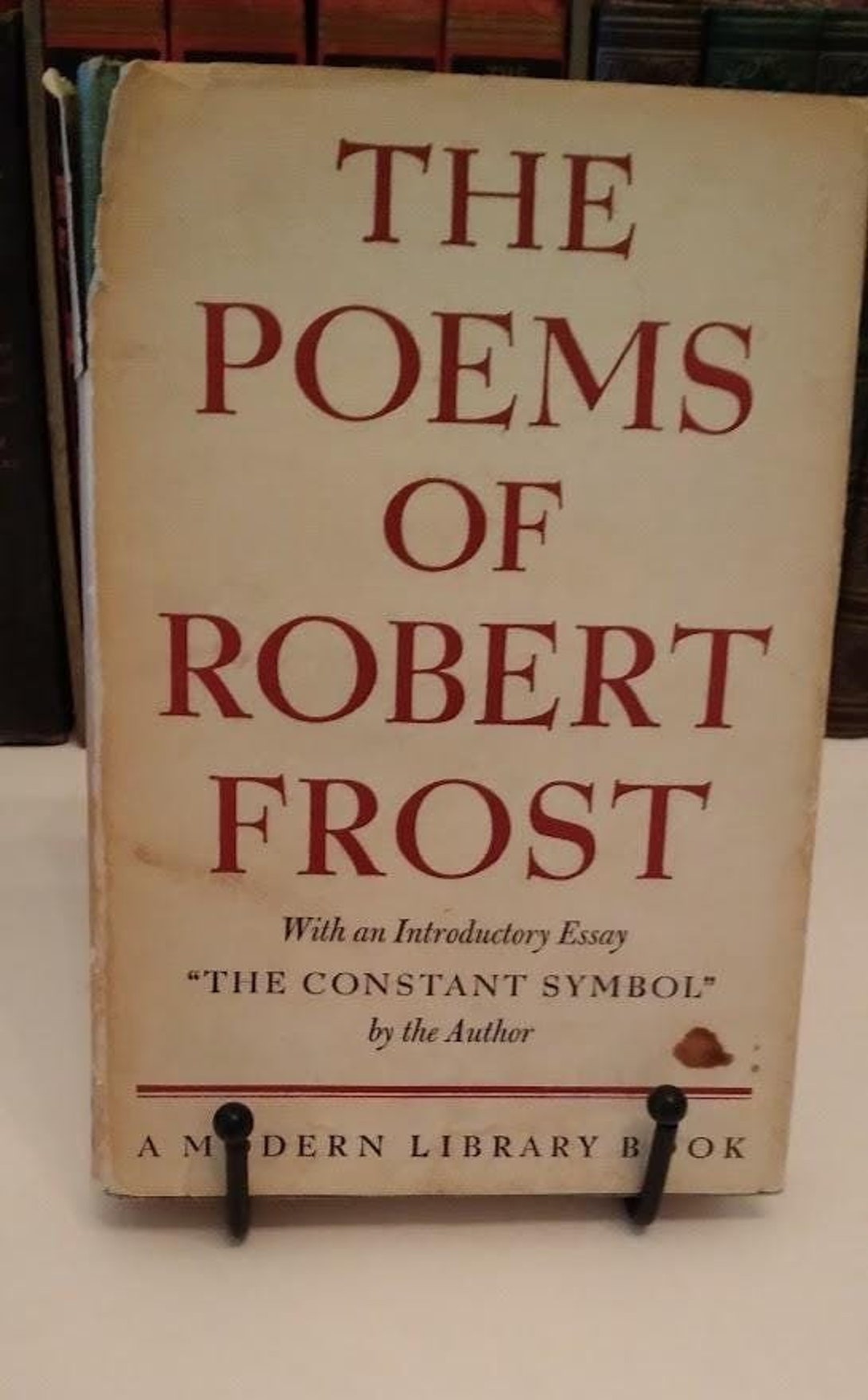 The Poems of Robert Frost , Modern Library Book, 1946 - Etsy