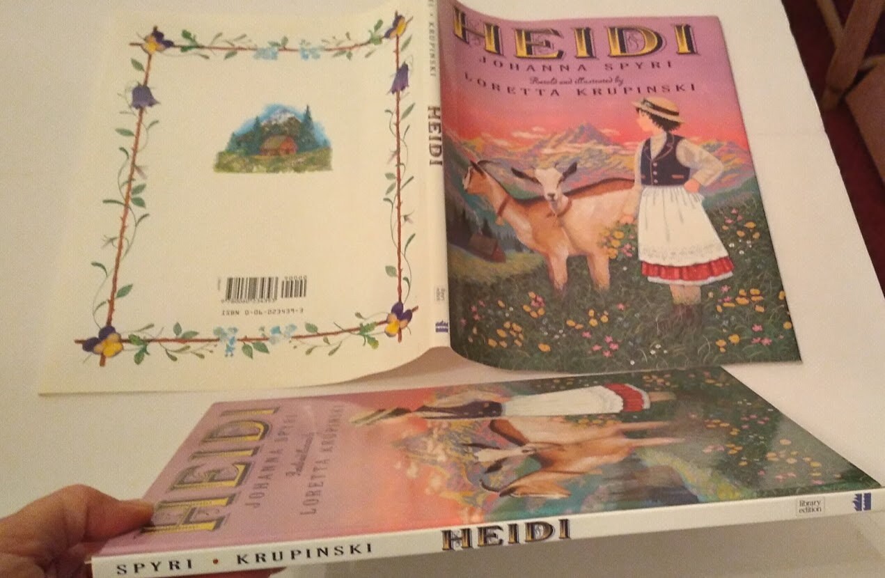 Heidi by Johanna Spyri Illustrated and Retold by Loretta Krupinski 1996 ...