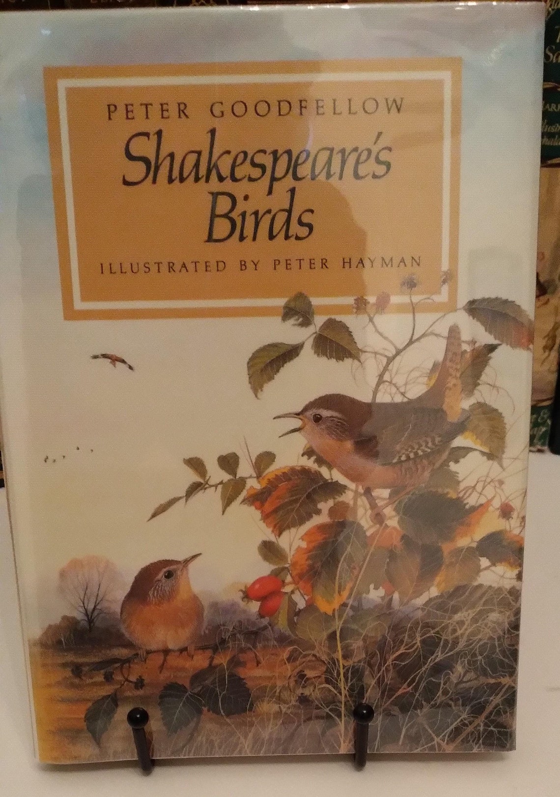Shakespeare's Birds Peter Goodfellow, Illustrated by Peter Hayman 1983 - Etsy