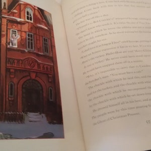 A Christmas Carol Charles Dickens Signed by Dean Morrissey Illustrator ...