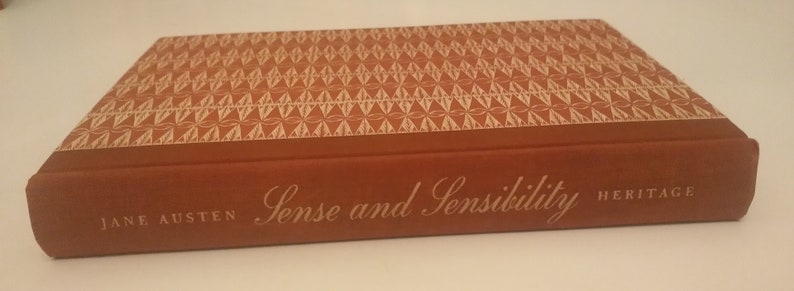 Sense and Sensibility Jane Austen Heritage Press 1957 - Etsy