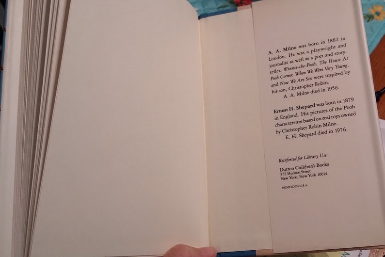Now We Are Six (winnie-the-pooh) A. A. Milne, Illustrations by Ernest H ...
