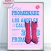UCLA Promenade Instant Download Print, LA Printable Poster, Campus Cute ...