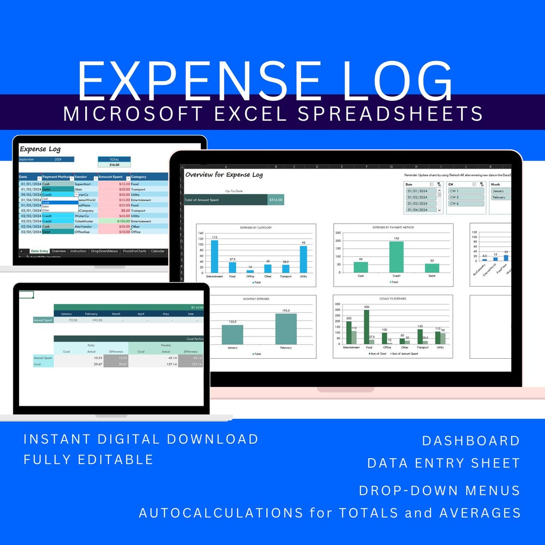 Expense Tracker Excel Simple Expense Tracker Excel Sheet Simple Excel Budget Expense Tracker ...